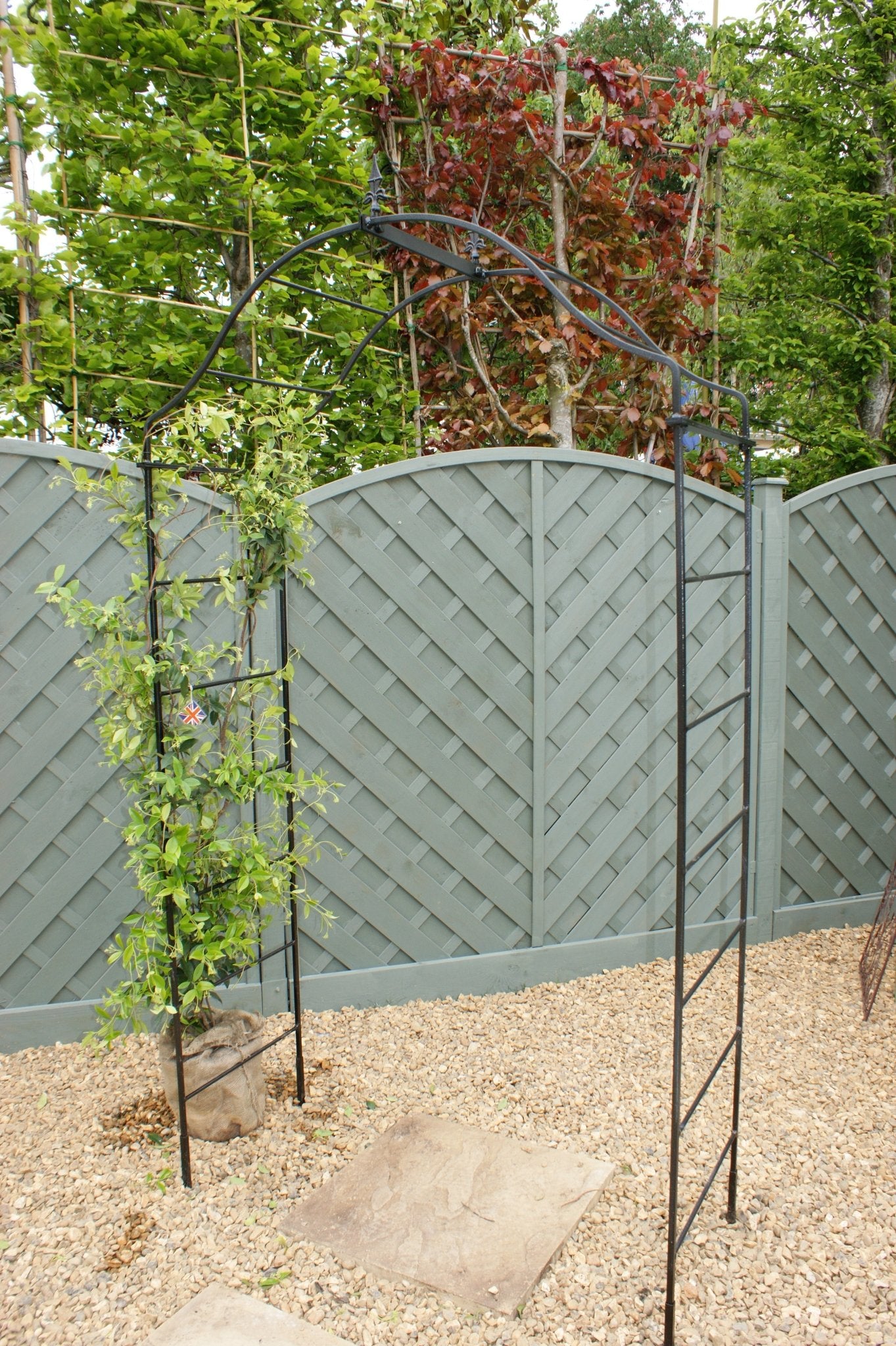 Poppy Forge Arcadia Solid Steel Arch Archway - Frankton's