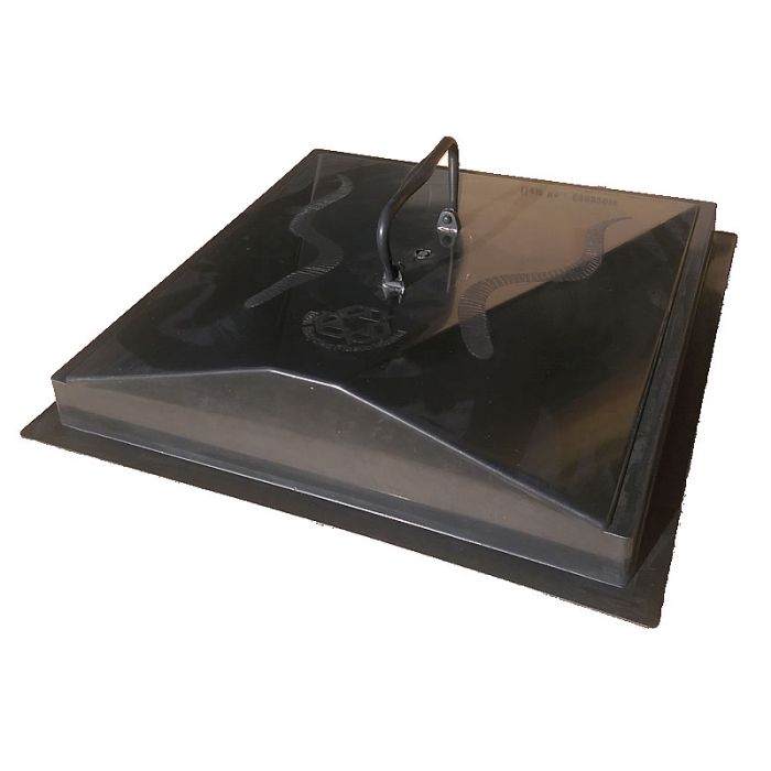 Replacement Tiger Wormery Lid in black, terracotta and green – Frankton's